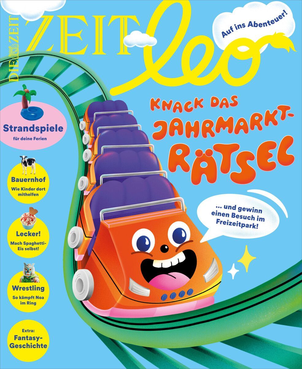 ZEIT LEO 4/25 Knobel dich durch die Zauber-Wiese | ZEIT Shop