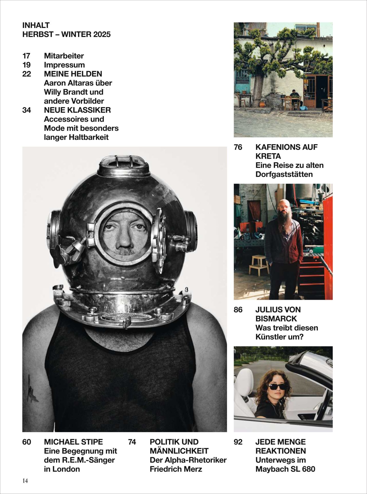 ZEITmagazin MANN 2/25 Michael Stipe | ZEIT Shop