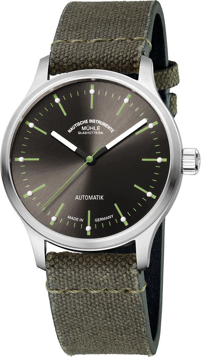 Neue Uhr: Mühle Glashütte - Panova grau - L. E. Zeit Edition